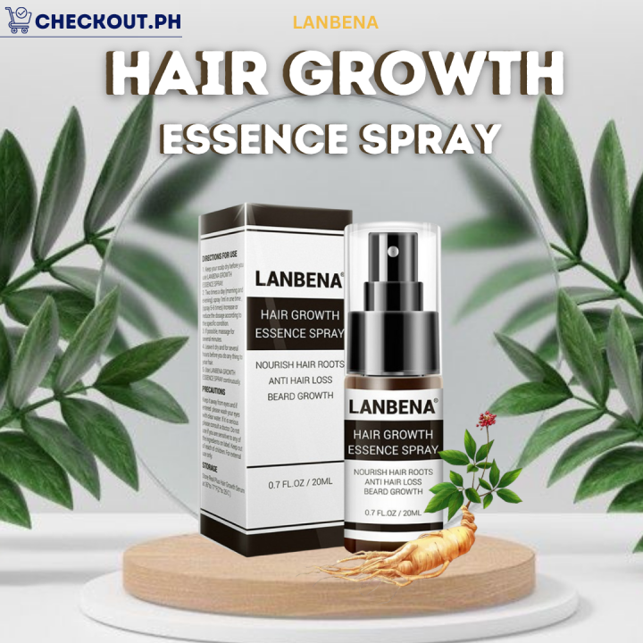 Lanbena Hair Growth Serum Hair Grower For Men And Women Anti Hair Loss