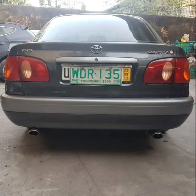 Toyota corolla lovelife baby altis/euro tailights gli xl xe 96-2000 ...
