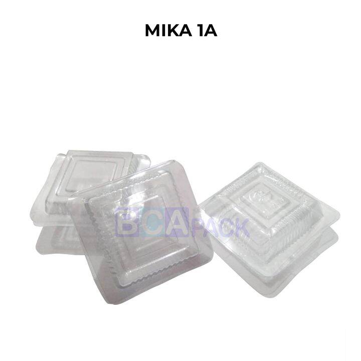 MIKA PLASTIK 1A - MIKA BOX KEMASAN KUE ISI 50 PCS | Lazada Indonesia