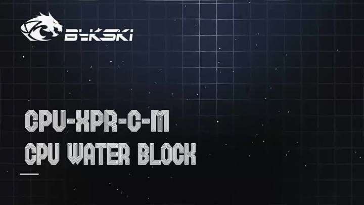 Bykski CPU Block For IN LGA115X 1200 1700 2011 AMD Ryzen 357 X470 X570 Processor Watercooler ...