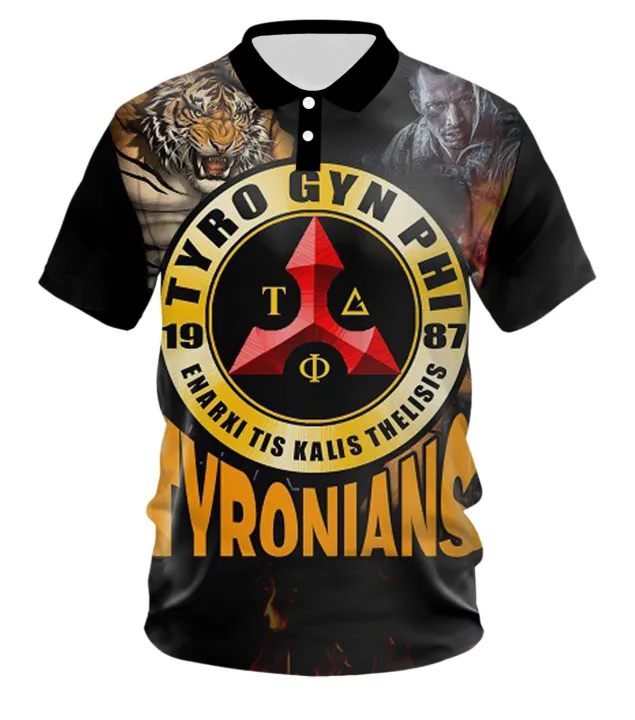 TYRO GYN PHI INTERNATION HIGH QUALITY FULL SUBLIMATION polo shirt 31 ...