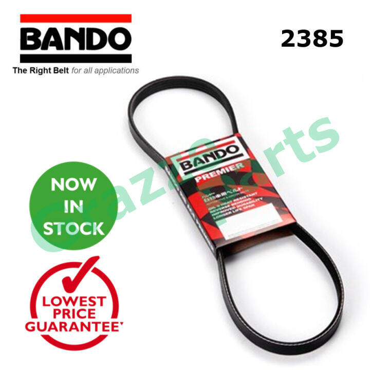 Bando RPF V Fan Belt 2385 for Air Cond / Alternator / Power Steering ...