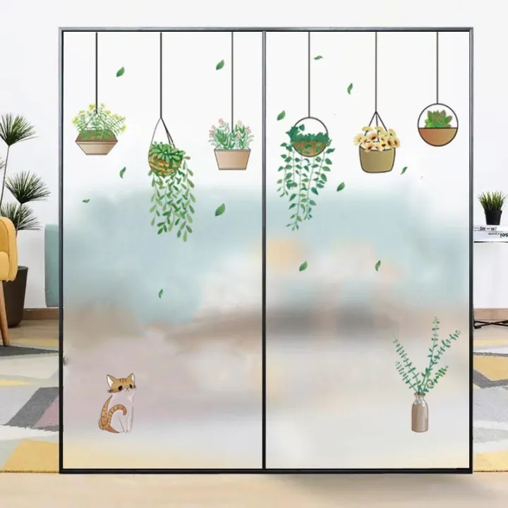 Window Film Shading Prevent Peeping Frosted Window Sticker Pervious To ...