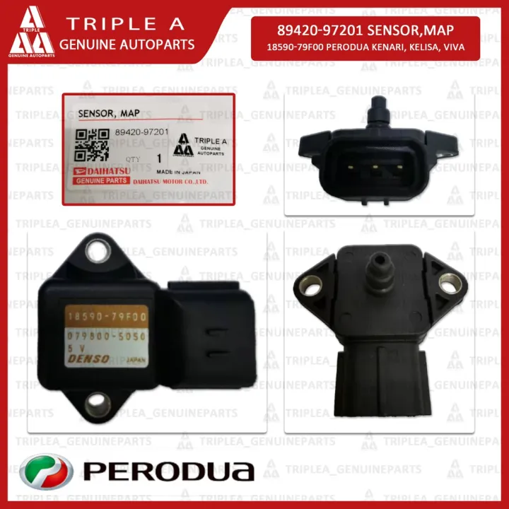 89420-97201 Sensor Map Perodua Kenari, Kelisa Manifold Absolute ...