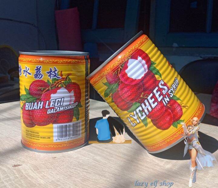 Buah Leci Kaleng 567gr Dalam Sirup Lychee in Syrup Lychees Canned ...