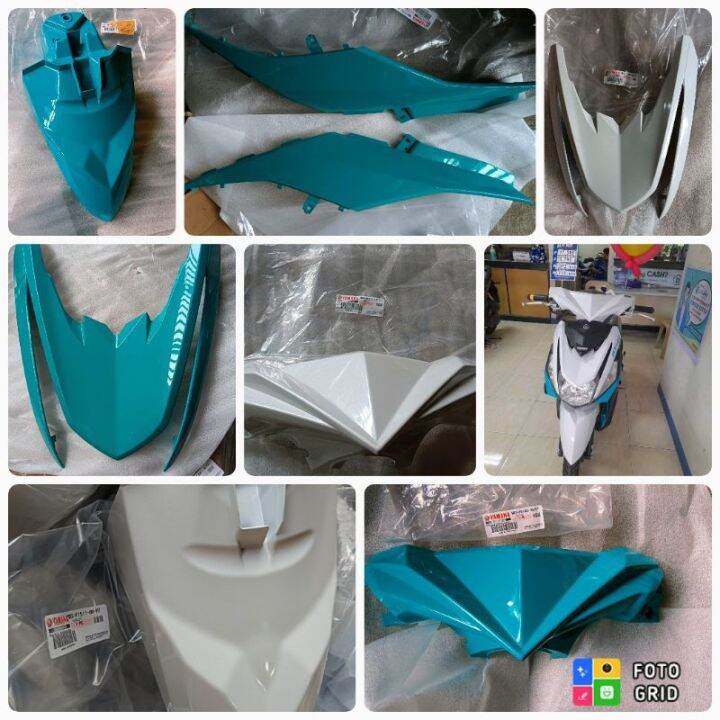 COD Mio I 125 FAIRINGS cyan blue 20222021 model yamaha | Lazada PH