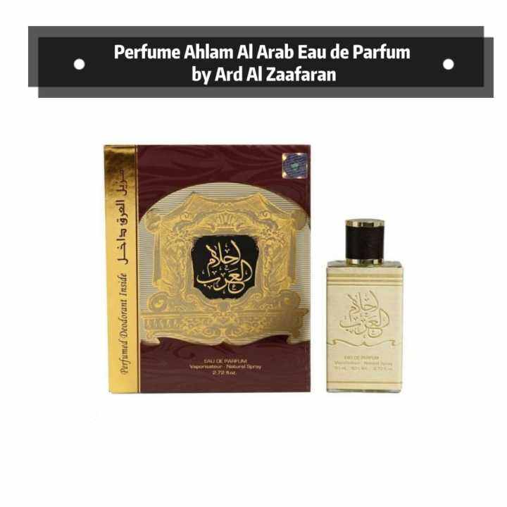 Perfume Ahlam Al Arab Eau de Parfum by Ard Al Zaafaran | Lazada