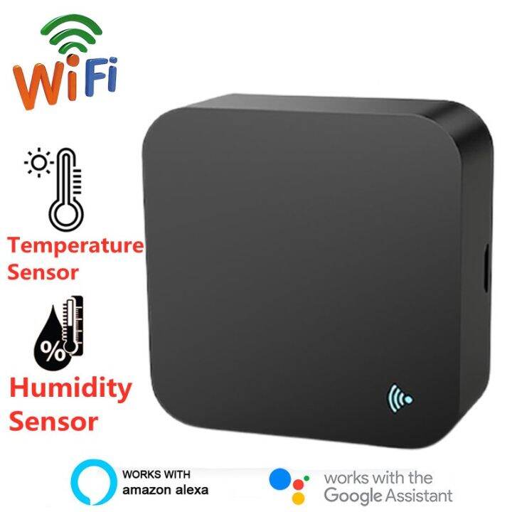 Smart WIFI IR Remote Control Temperature & Humidity Sensor Infrared ...
