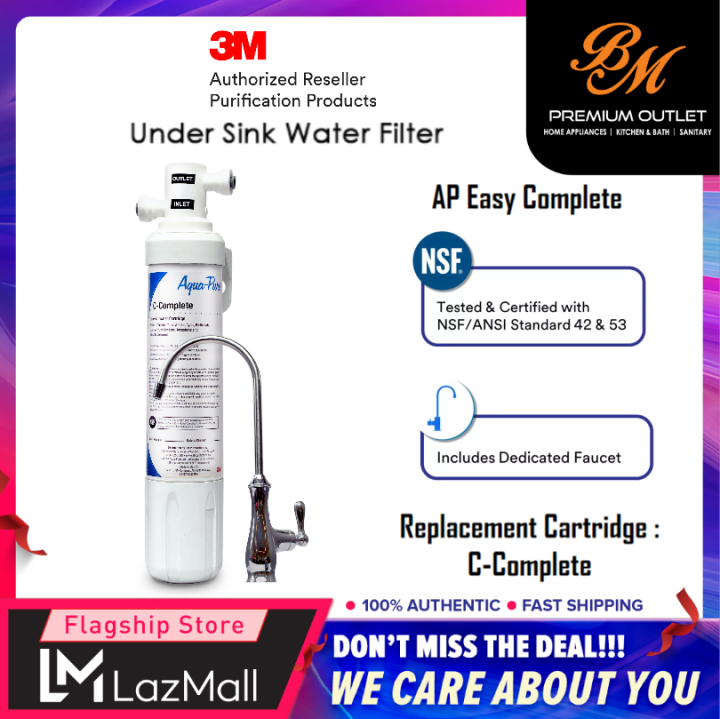 3M AP Easy Complete Under Sink Water Filter / 3M Water Filter / Indoor ...