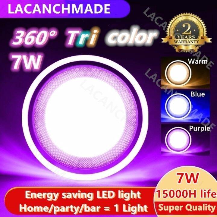 OK Tri color Pin light LED Ceiling light Recessed Downlight Dimmable ...