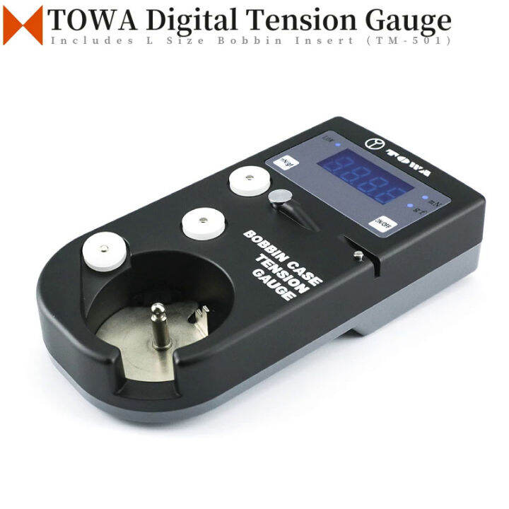 DTM-A1 TOWA Digital Tension Gauge Guide Device Sewing Accessories For "L" Type Bobbin Case Made ...