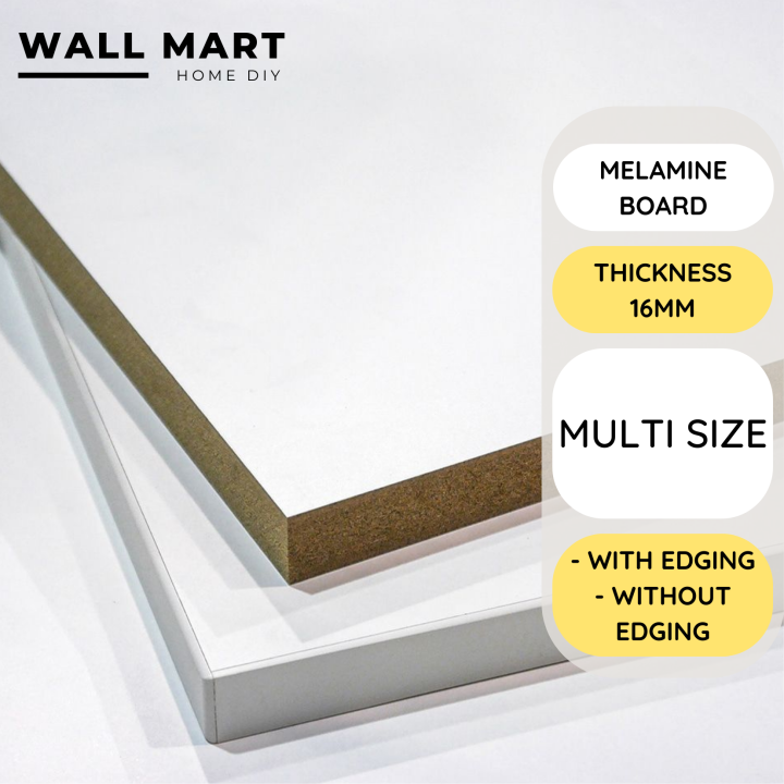 【Ready Stock】Melamine board 16mm white colour board papan putih ...