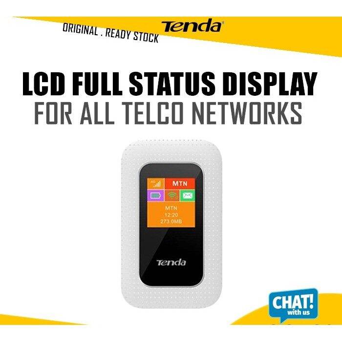 Tenda 4G185 / 4G180 4G LTE Advanced Portable Wireless WiFi Modem Router MiFi Webe. TPLINK M7350 ...