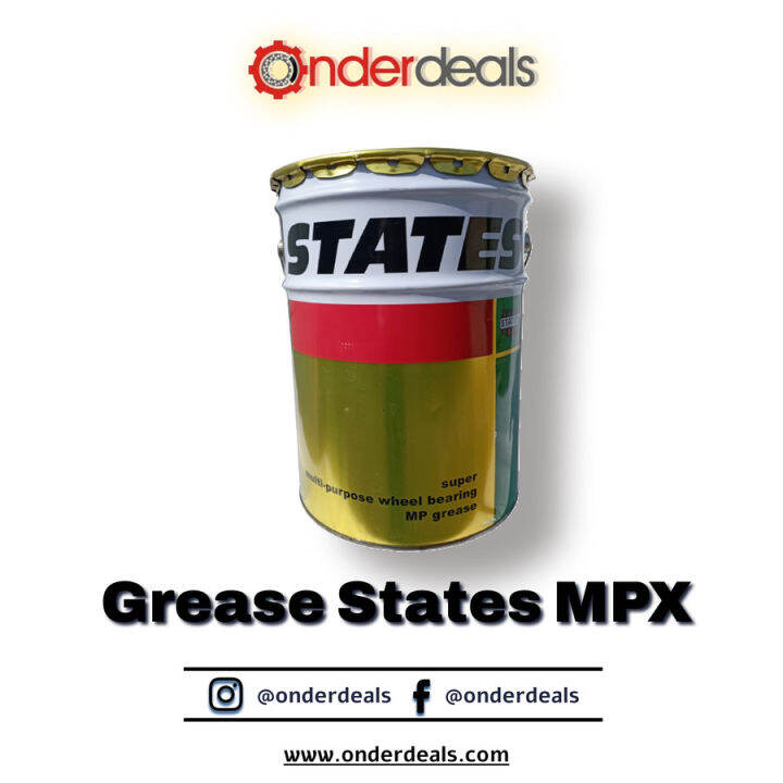 Gemuk Stempet Grease States MPX 16KG | Lazada Indonesia