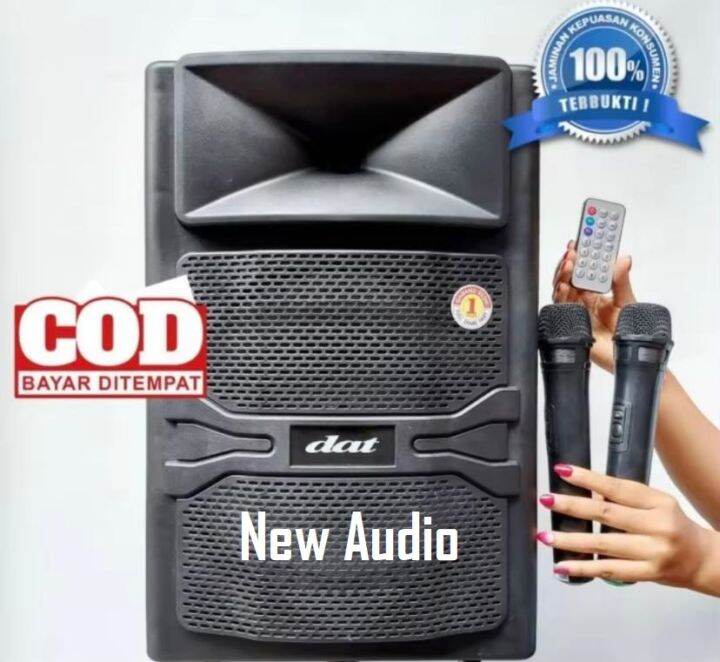 Speaker Portable DAT DT 1210 FT 12 | Lazada Indonesia