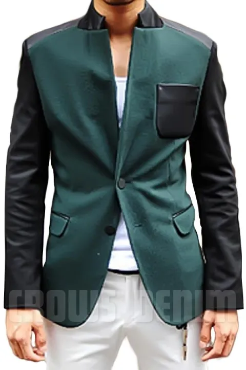 Jas Premium - Jas Keren Hitam Hijau | Lazada Indonesia