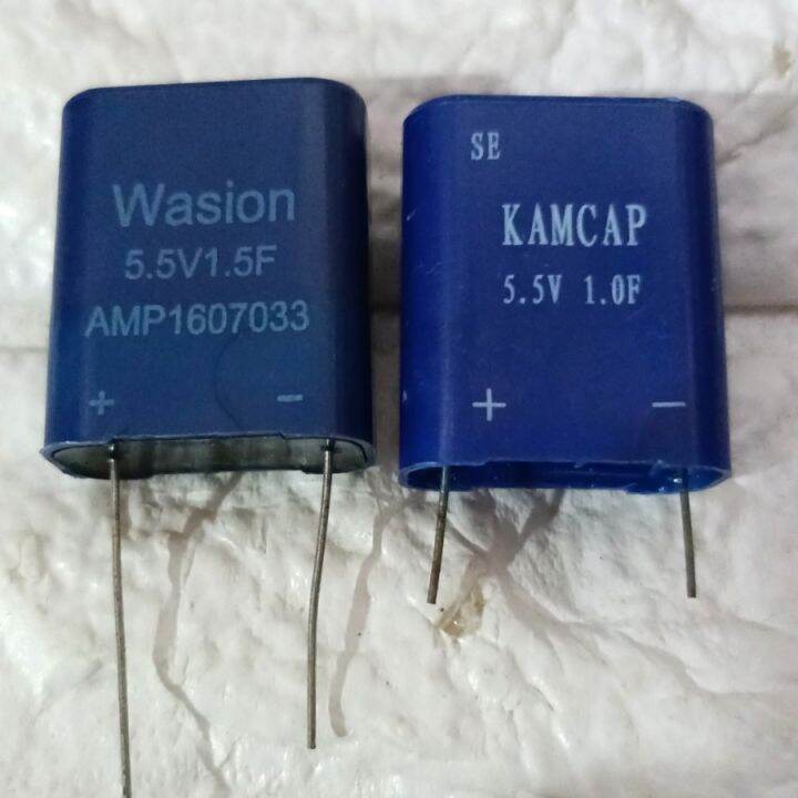 super kapasitor kamcap wasion 1.0F 1F 1.5F 5.5V DC super capacitor ...