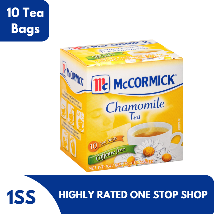 McCormick Chamomile Tea, 10 Tea Bags | Lazada PH