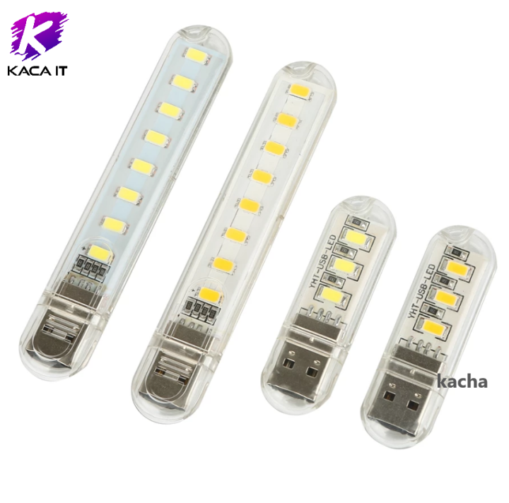Mini USB 3LED 8LED Night Light U Disk LED Light Computer Desk Light ...