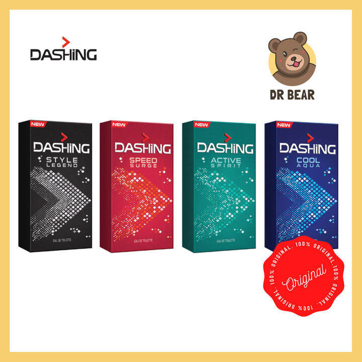 Dashing Eau De Toilette (EDT) 100ml (Style Legend/Cool Aqua/Active ...