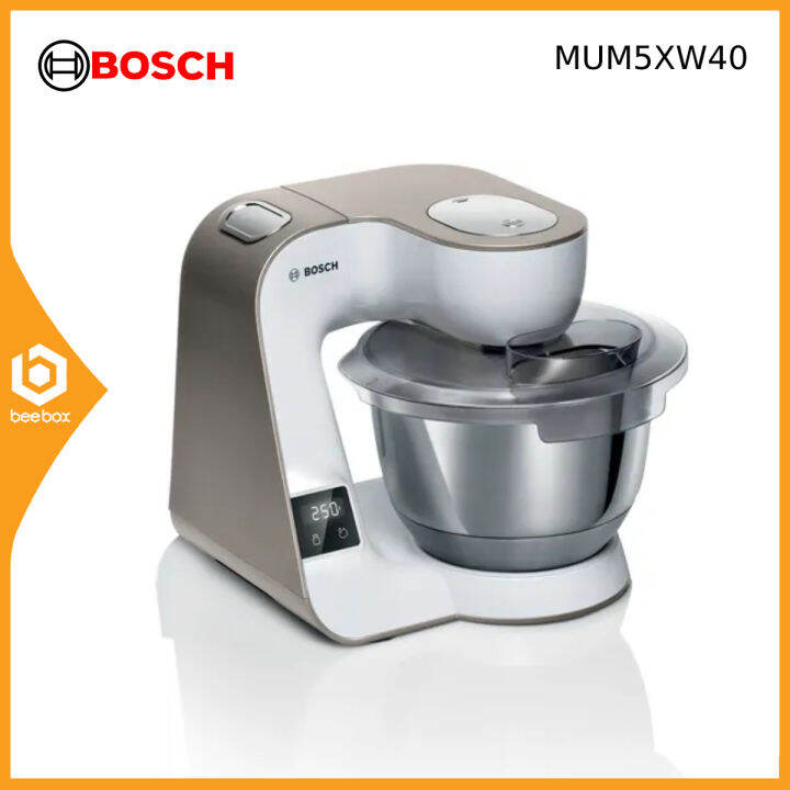 Bosch MUM5XW40 Kitchen machine with scale MUM5 1000W Champagne ...