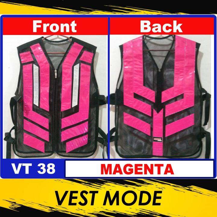 VT38 Vest for Motorcycle Rider High Visibility Safety Vest ...