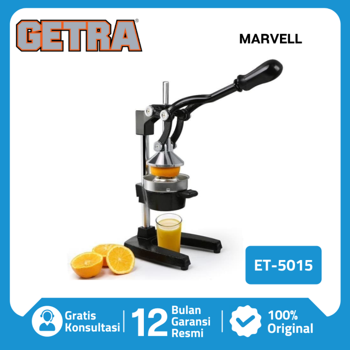 GETRA HAND JUICER ET-5015 ALAT PERAS JERUK MANUAL GARANSI RESMI ...