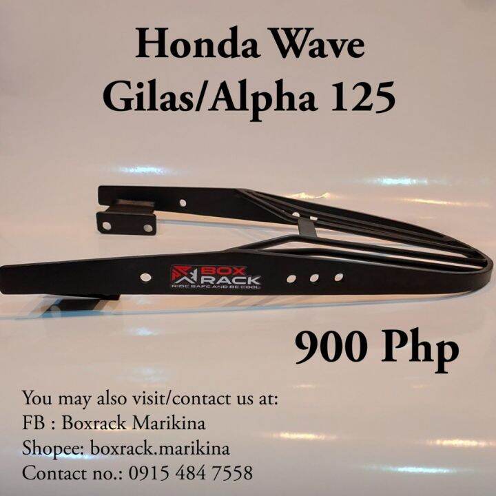 Monorack Bracket For Honda Wave Gilas/Alpha 125 OP | Lazada PH