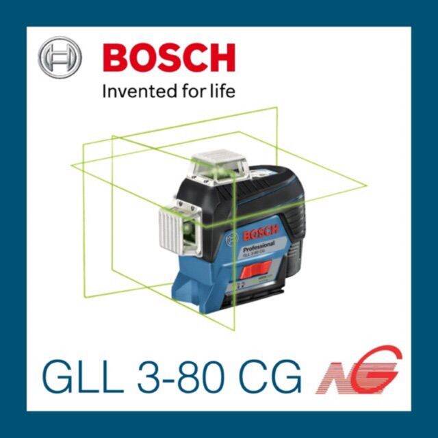 เลเซอร์กำหนดแนวเส้น BOSCH GLL 3-80 CG Professional + BM1 0601063U80 ...