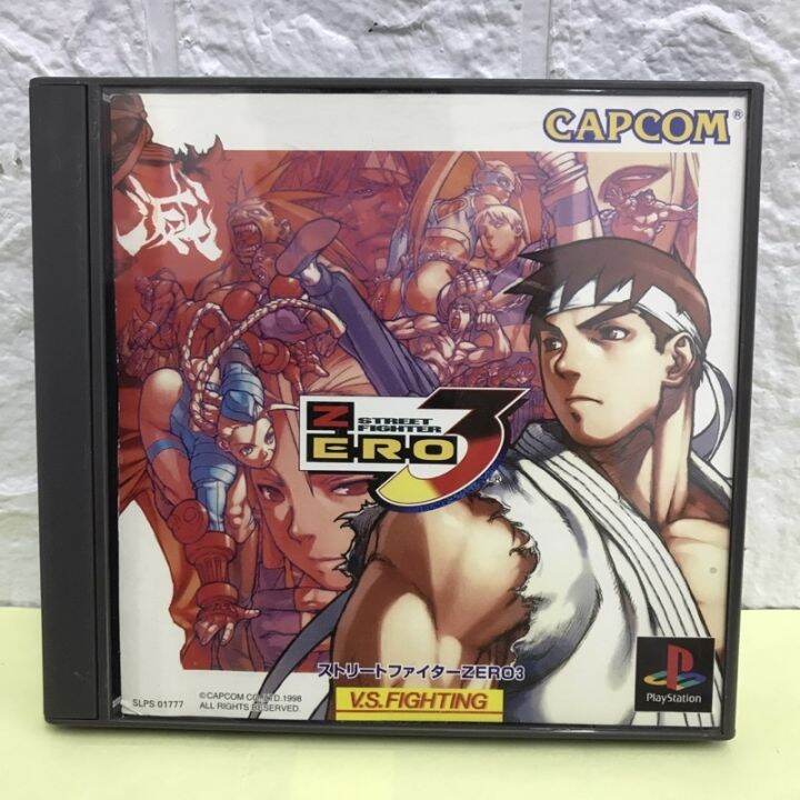 แผ่นแท้ [PS1] Street Fighter Zero 3 (Japan) (SLPS-01777 | 86877) SF Alpha III | Lazada.co.th
