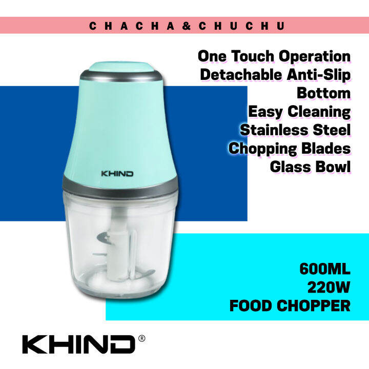 KHIND FPC900 MINI CHOPPER 0.6L | Lazada