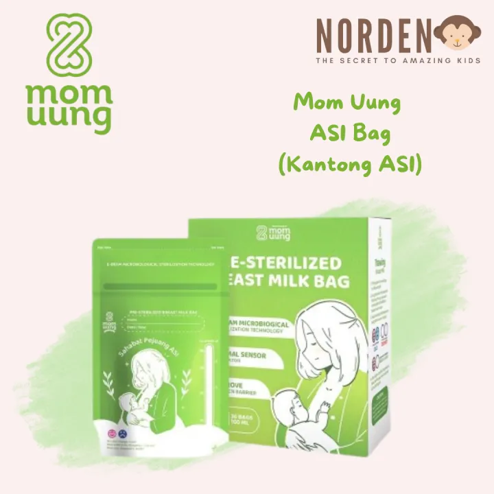 [ND] Mom Uung ASI Bag / Kantong ASI / Breast Milk Storage Isi 30pcs | Lazada Indonesia