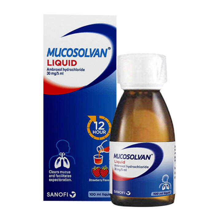 Mucosolvan® Cough Relief Syrup 30 Mg/5 ML 100 ML | Lazada Singapore