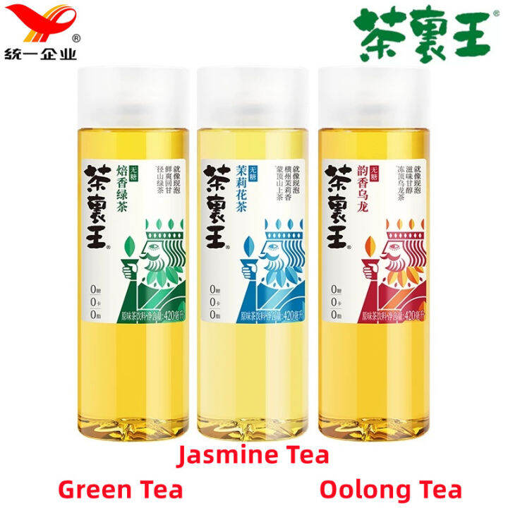 Uni-President Chai Li Won 420ml Oolong Jasmine Green Tea 统一茶里王乌龙茉莉花茶绿茶 ...