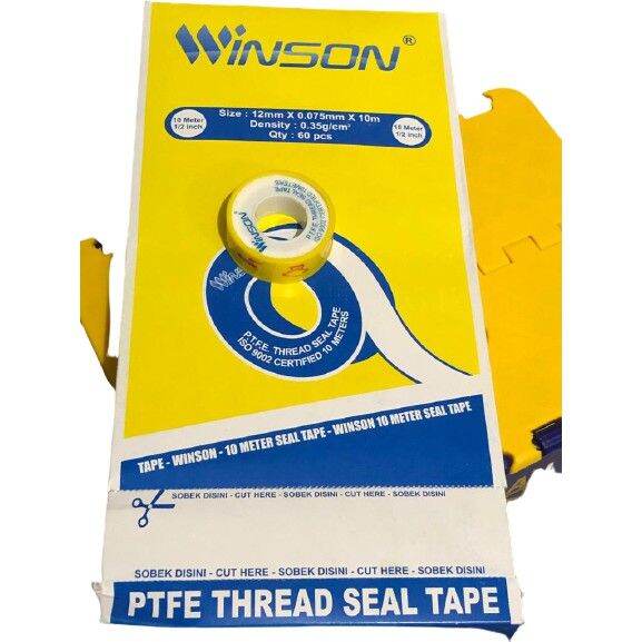 SELTIF ATAU SEAL TAPE 10 meter Winson | Lazada Indonesia