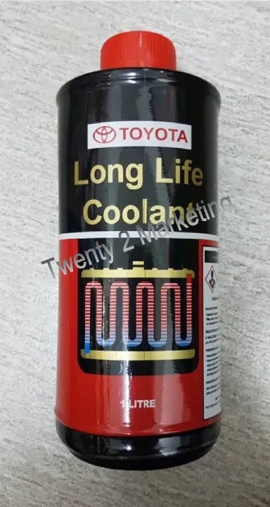 TOYOTA Long Life Coolant (1 Litre) - 100% Original | Lazada