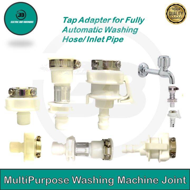 Washing Machine Water Tap Adaptor Inlet Hose Connector AB/, 45% OFF