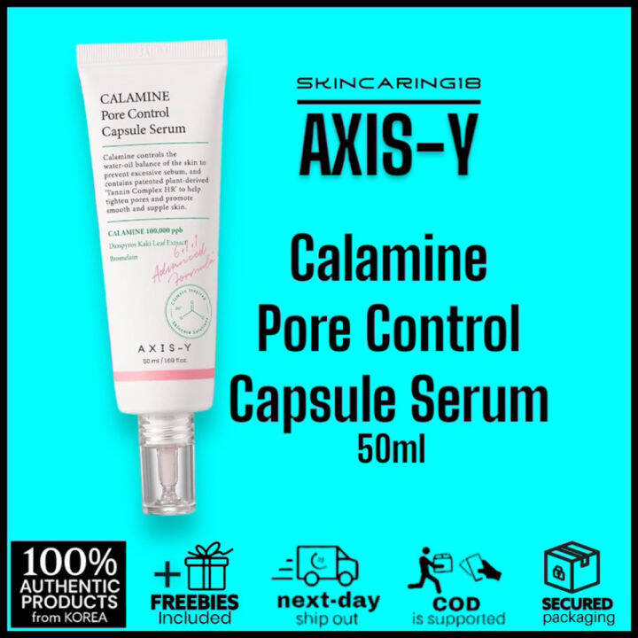 AXIS-Y Calamine Pore Control Capsule Serum 50ml by SkinCaring18 | Lazada PH