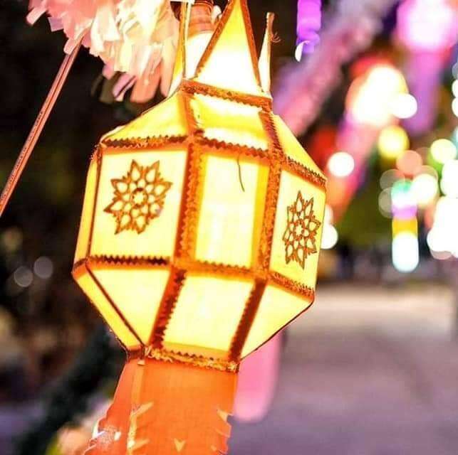 โคมไฟแขวน โคมยี่เป็ง โคมไฟล้านนา โคมล้านนา โคมแขวน โคมผ้า โคมล้านนา6 ...