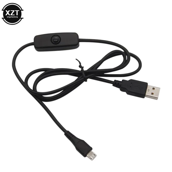 USB To DC USB Charging Cable for Raspberry Pi 3 5V 2.5A With ON Off ...