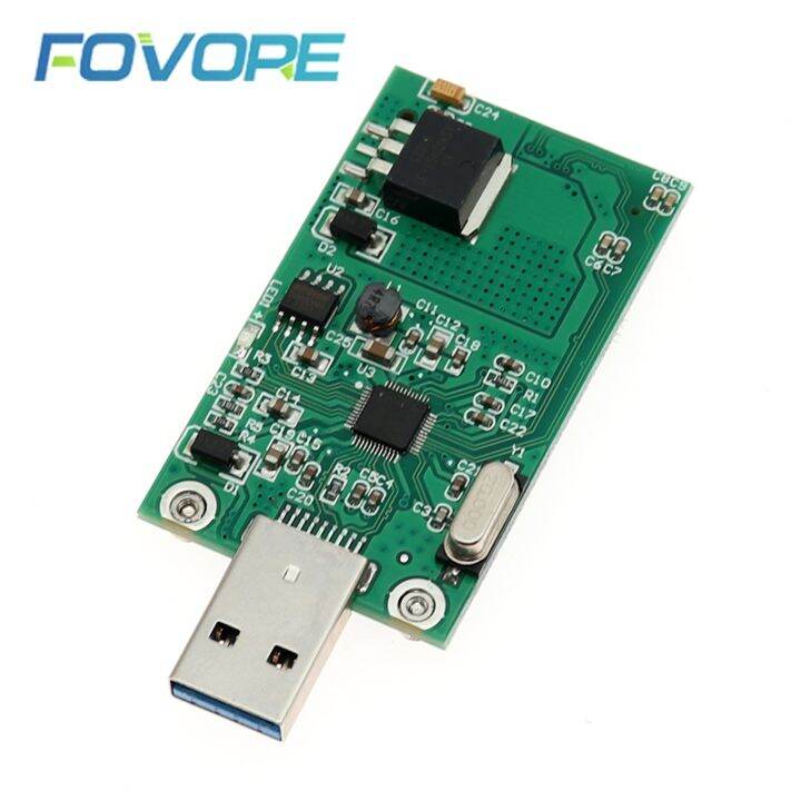 Mini USB 3.0 to PCIE mSATA External SSD PCBA Conveter Adapter Card ...