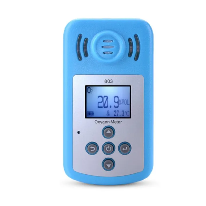 【Available!!!】KXL-803 Oxygen Meter LCD Display Sound Light Vibration Alarm O2 Concentration ...