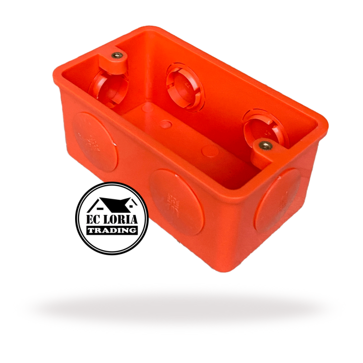 Poly Electrical Orange Utility Box 2 x 4 | Lazada PH