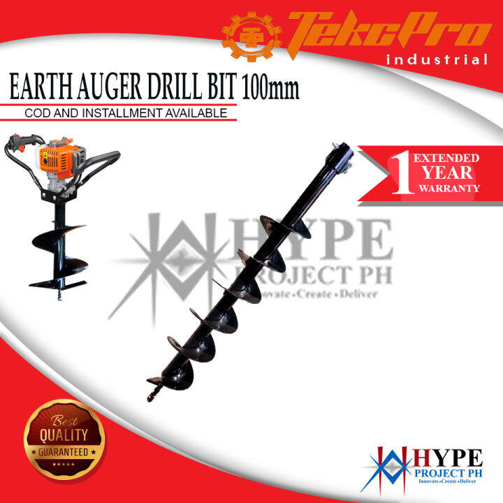 Earth Auger Post Hole Drill Bit 100mm | Lazada PH