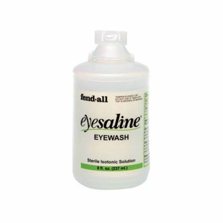 Honeywell Fendall Eyesaline Trilingual Sterile Saline Eyewash Bottle ...