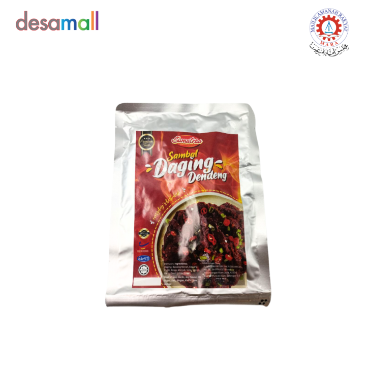 SUMATRAA Sambal Daging Dendeng (100g) | Lazada