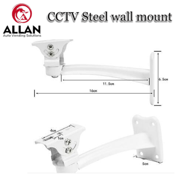 Allan Universal Indoor Outdoor Wall Ceiling Mount CCTV Security Camera ...