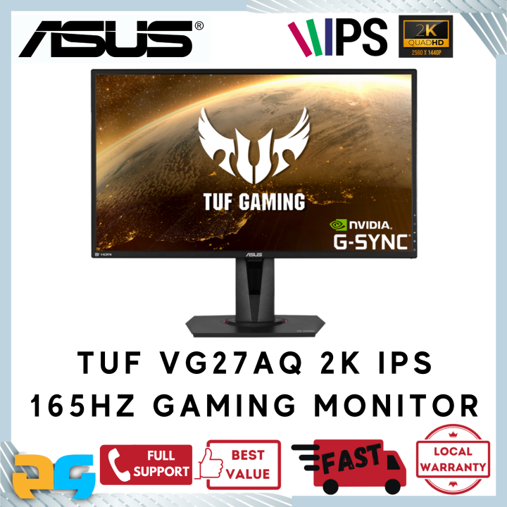 Asus TUF VG27AQ 2K 165Hz IPS Gaming Monitor | Lazada Singapore