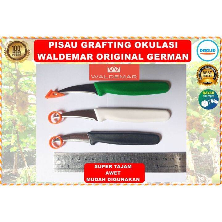 Pisau Grafting Okulasi Waldemar Original High Carbon German Steel Saku ...