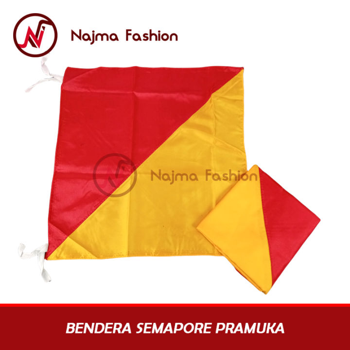 N360-Bendera Semapor Pramuka/Bendera semapur/Bendera Merah Kuning ...